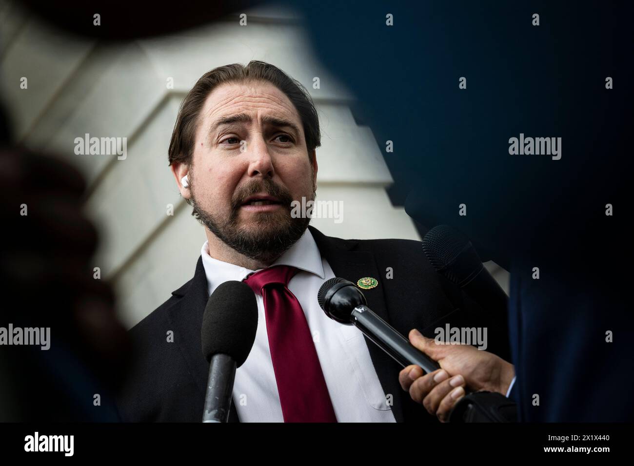 Washington, USA. 18th Apr, 2024. Representative Eli Crane (R-AZ) speaks ...