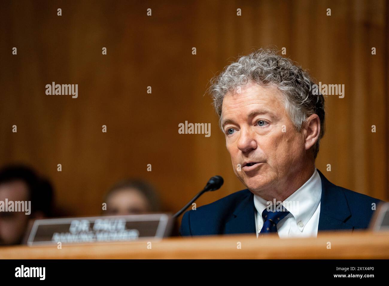 Washington, United States. 18th Apr, 2024. Ranking Member of the Senate ...