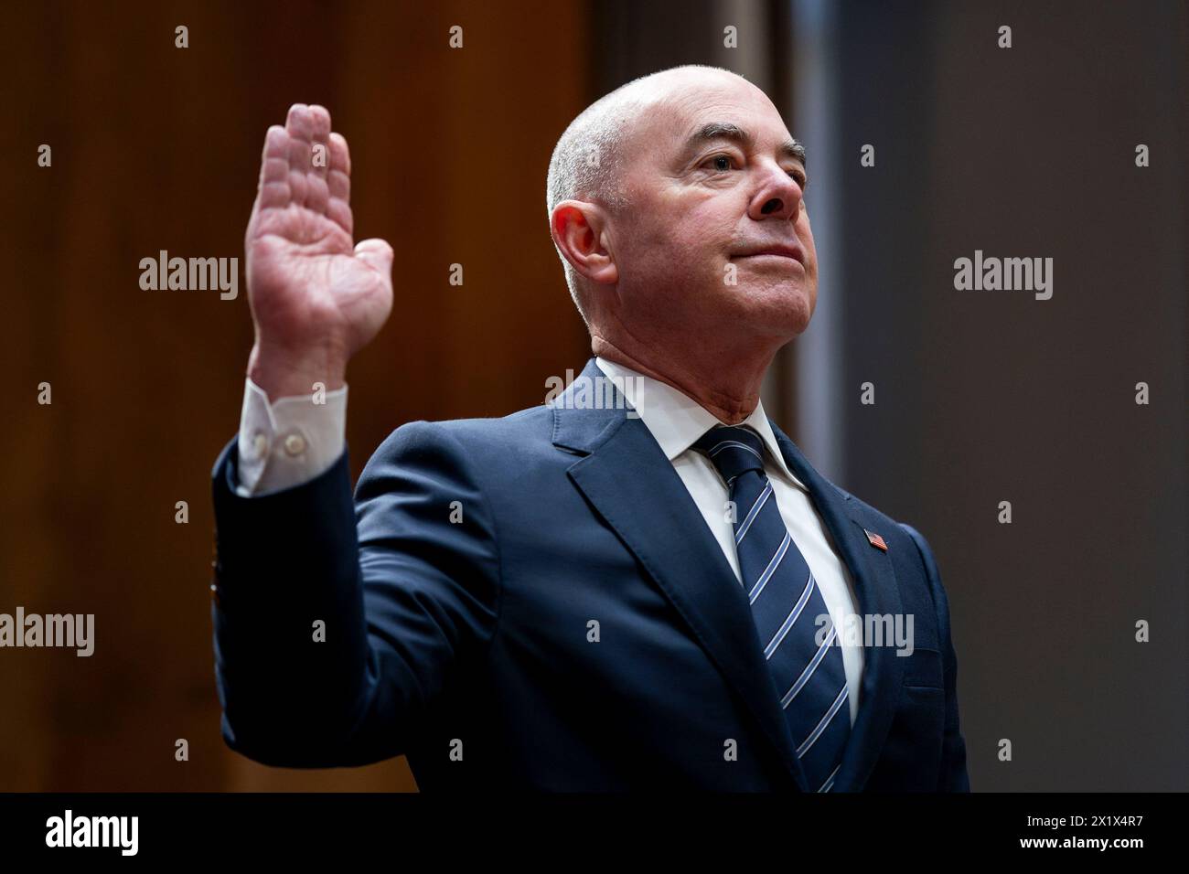 Washington, United States. 18th Apr, 2024. Secretary of the Department ...