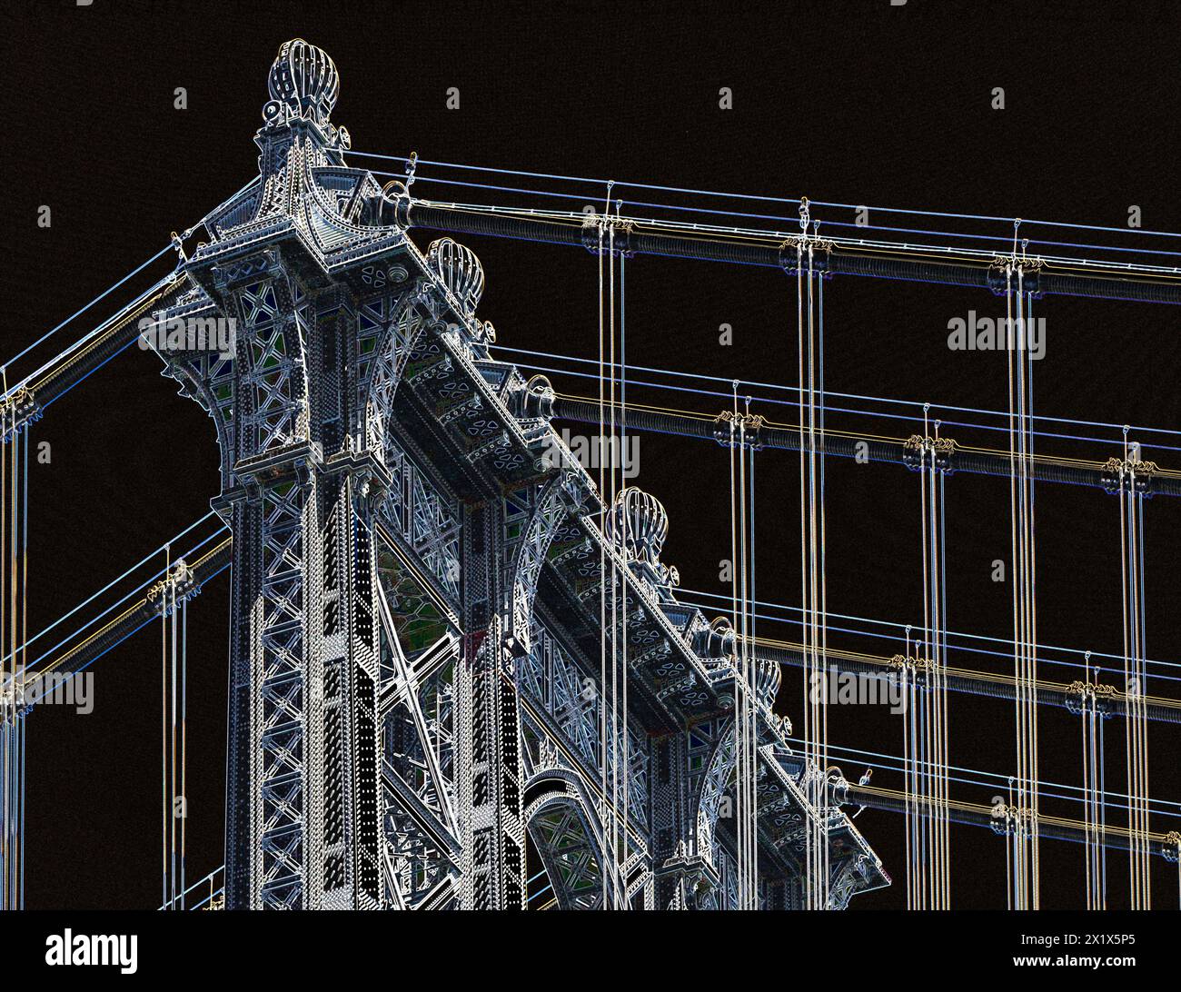 Nyc architecture bridge hi-res stock photography and images - Alamy