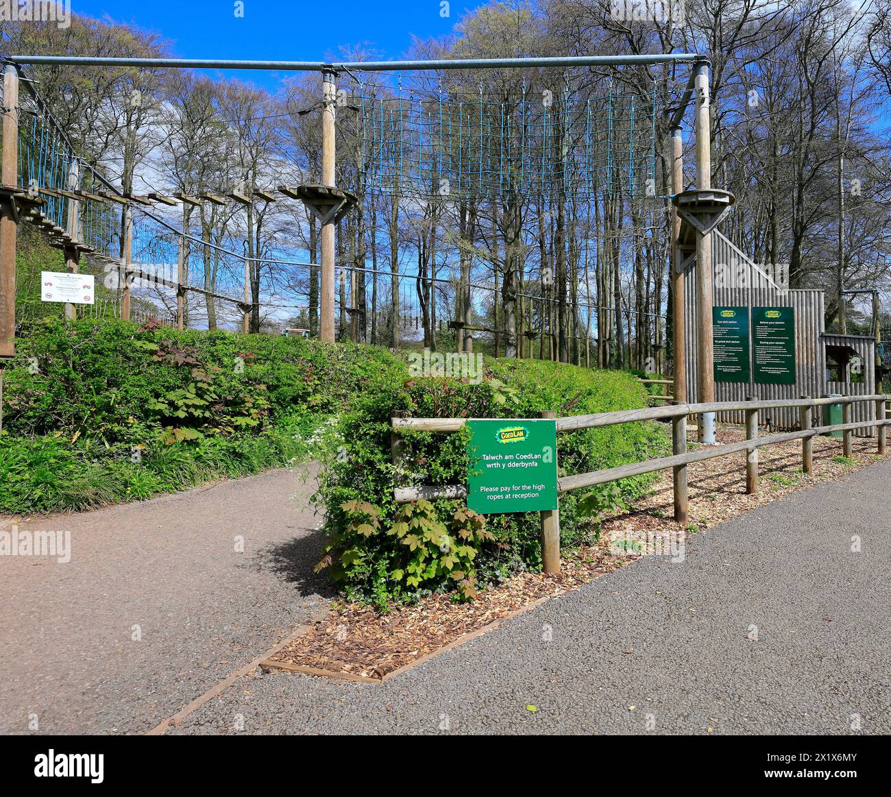 CoedLan climbing experience, St Fagan's, National Museum of History ...