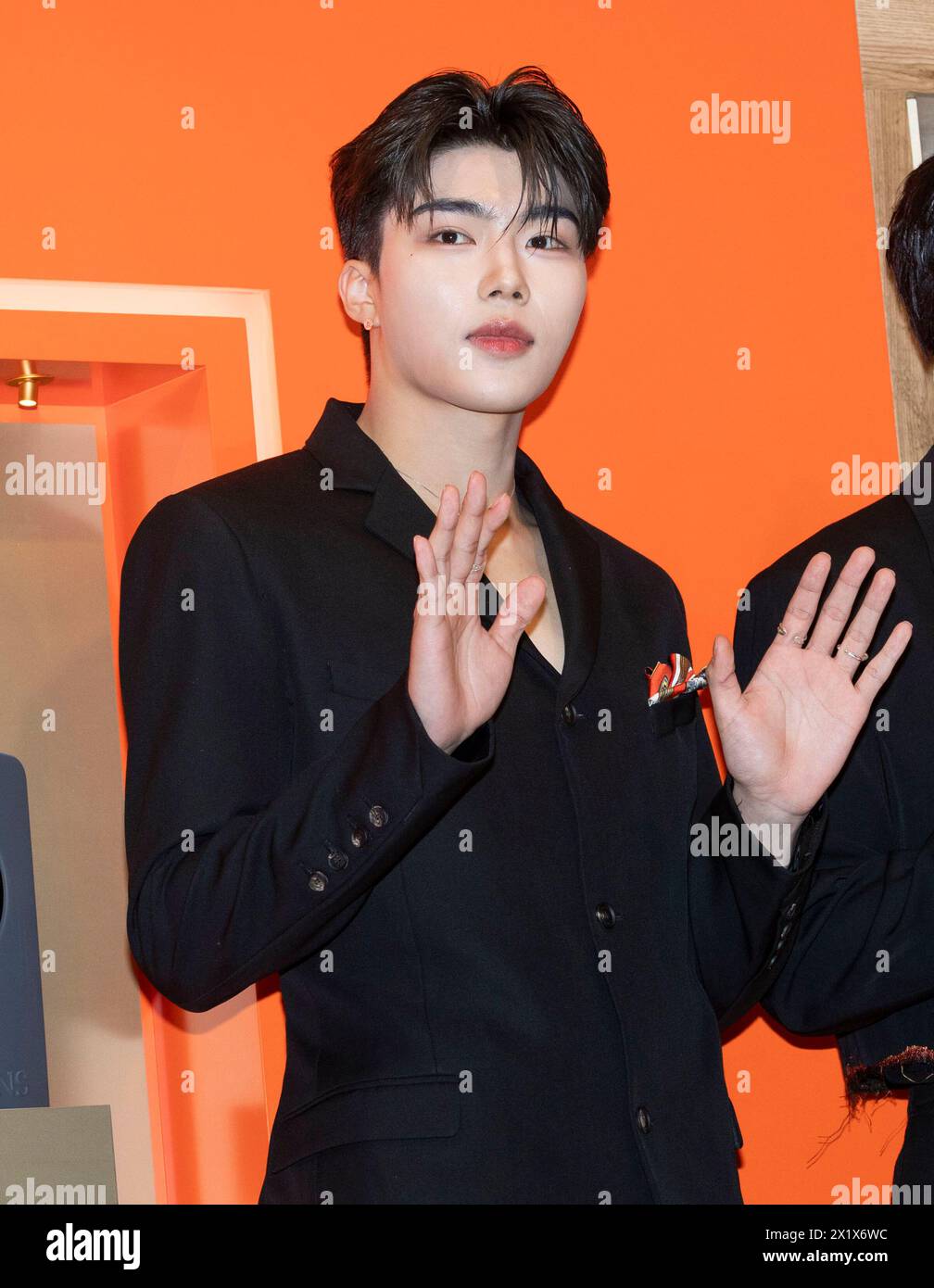 Seoul, South Korea. 18th Apr, 2024. South Korean singer Park Gun-wook ...