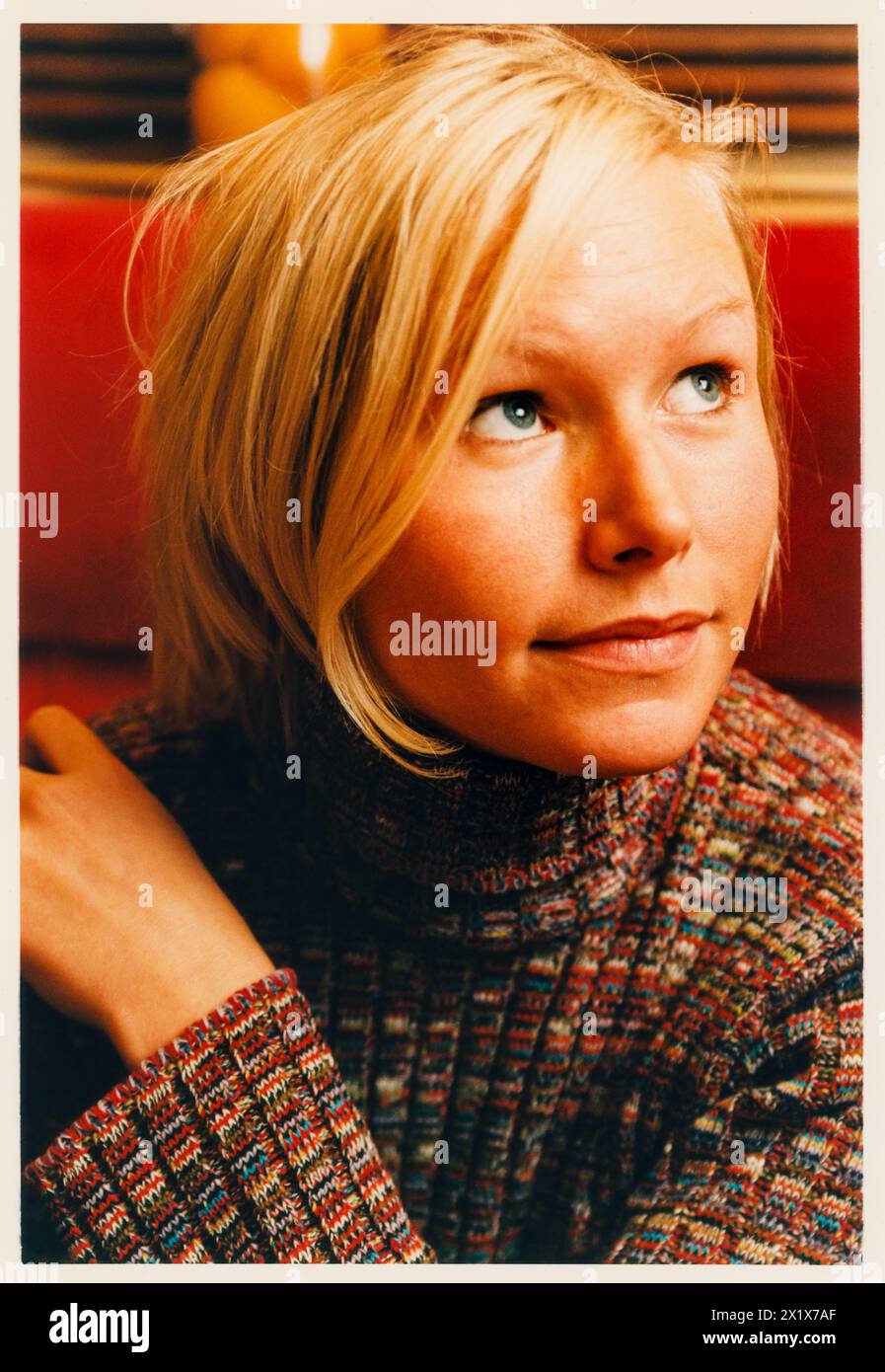 NINA PERSSON, PORTRAIT, 1996: A portrait of Swedish singer Nina Persson ...