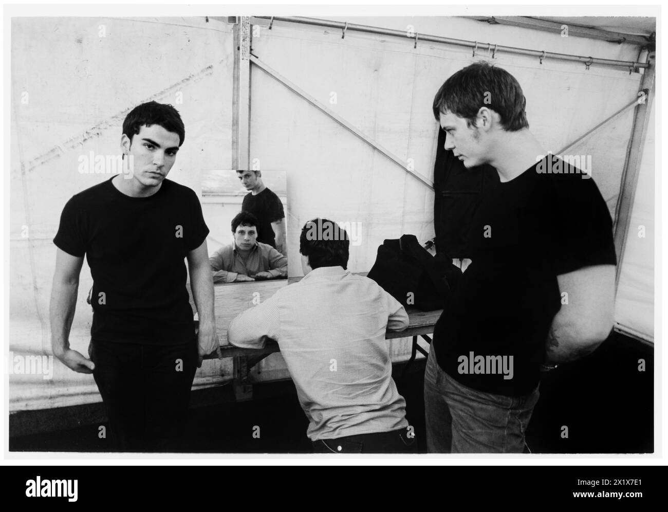 Is photographed backstage Black and White Stock Photos & Images - Alamy