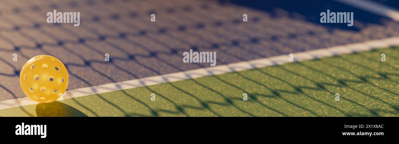 Pickleball banner design hi-res stock photography and images - Alamy