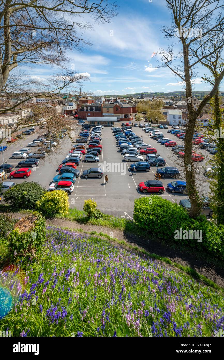 Barnstaple castle mound hi-res stock photography and images - Alamy