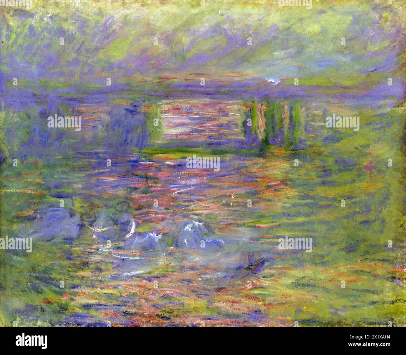 Charing Cross Bridge is a series of oil paintings by French artist ...