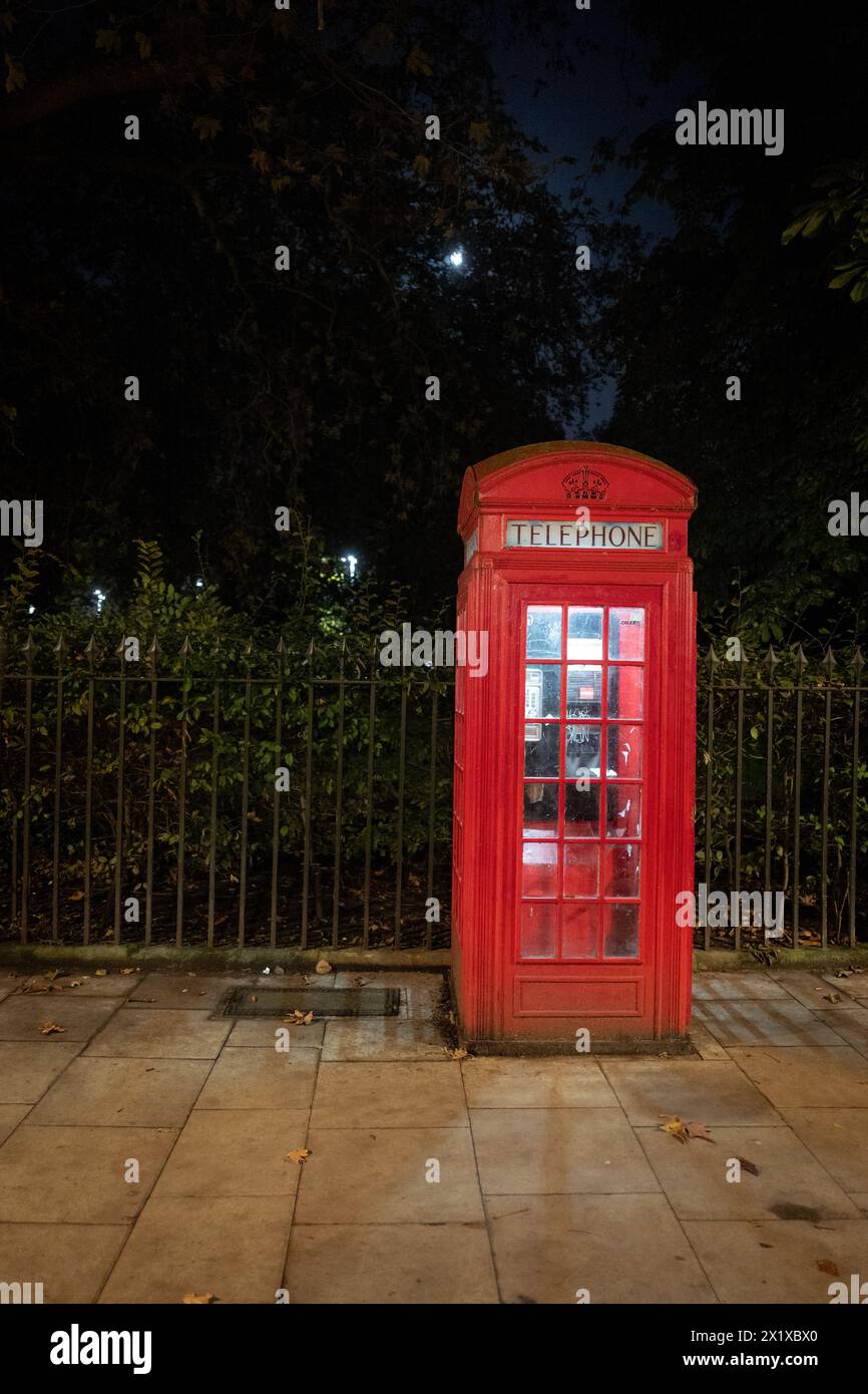 Blue phonebooth hi-res stock photography and images - Alamy