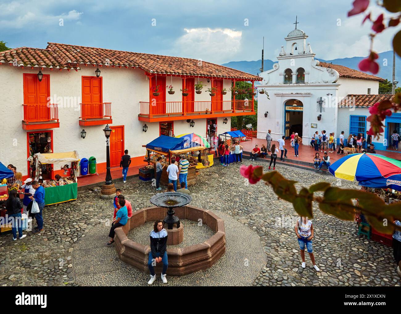 Pueblito Paisa, Cerro Nutibara, Medellin, Antioquia, Colombia, South ...