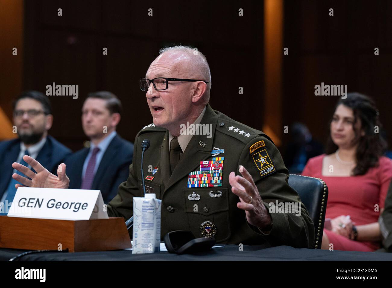 Army chief of staff general randy george hi-res stock photography and ...
