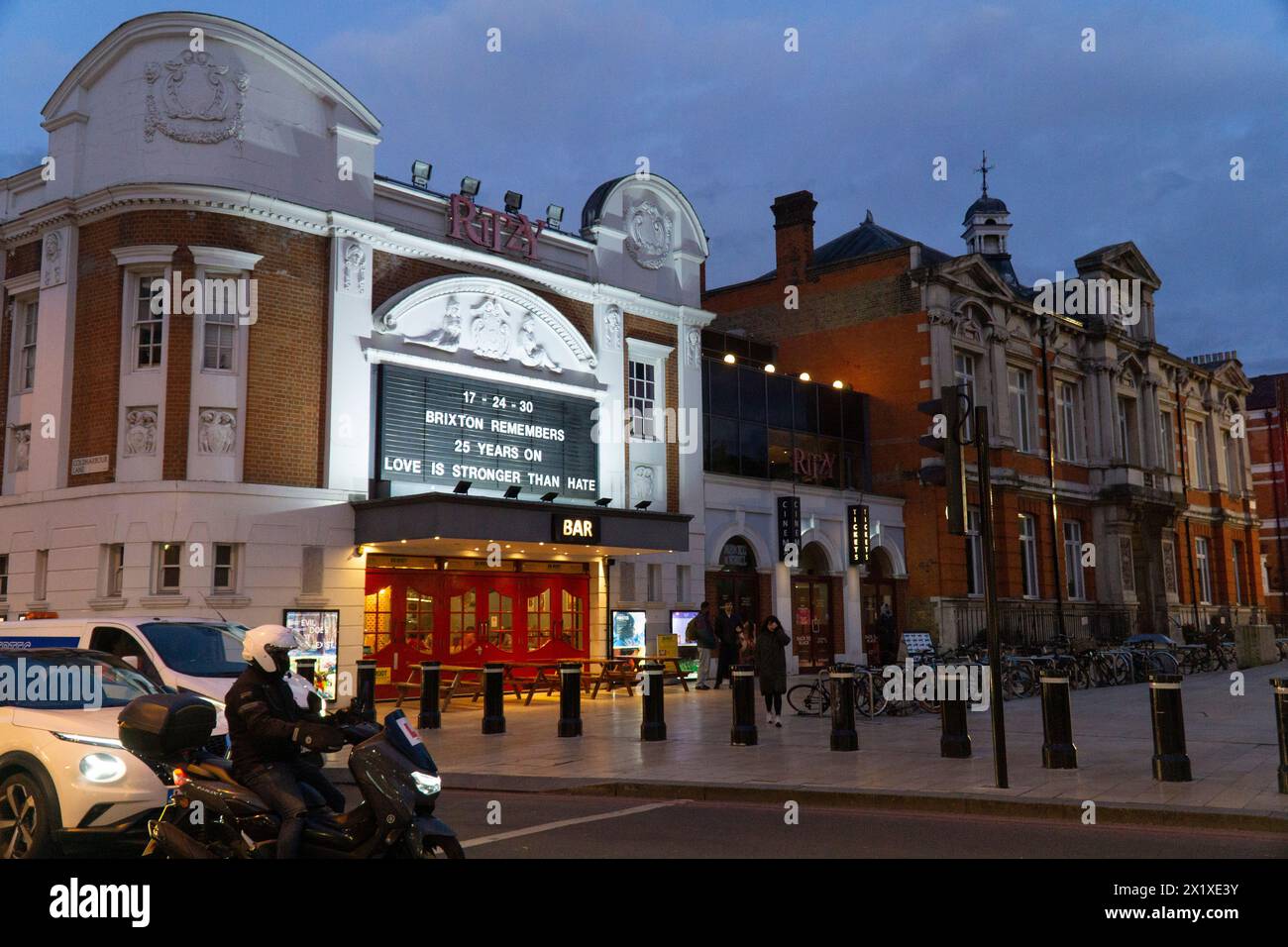 London, UK, 17 Aprill 2024: On the 25th anniversary of the Brixton nail ...