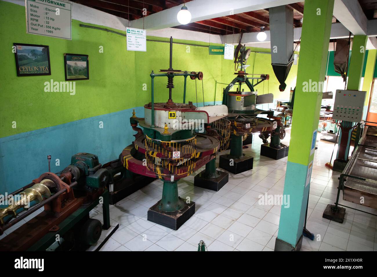 Geragama Estate Rd, Pilimathalawa, Sri Lanka. 10.02.23 the interior of ...