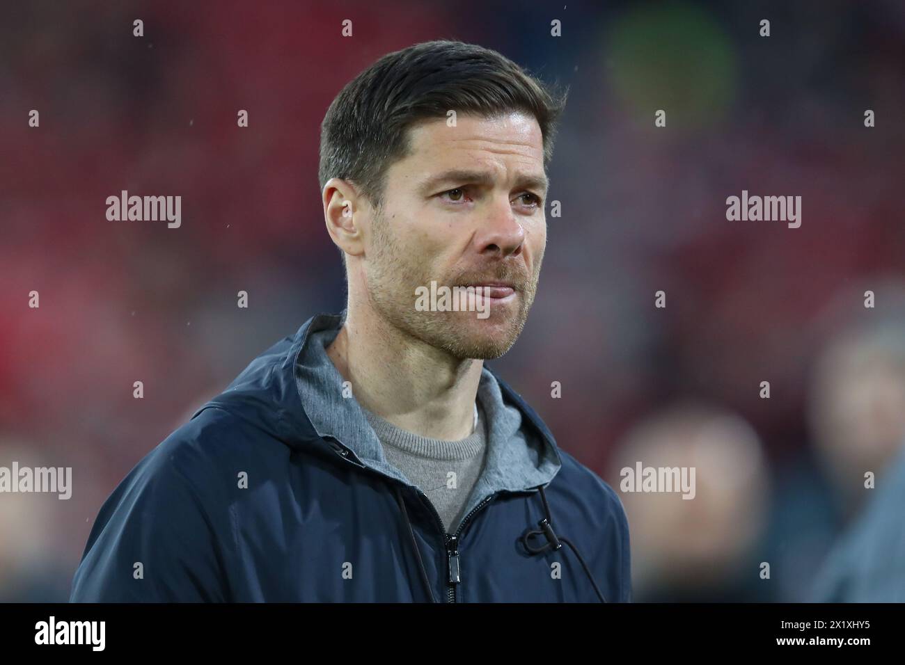 Xabi Alonso Manager of Bayer Leverkusen, during the UEFA Europa League ...
