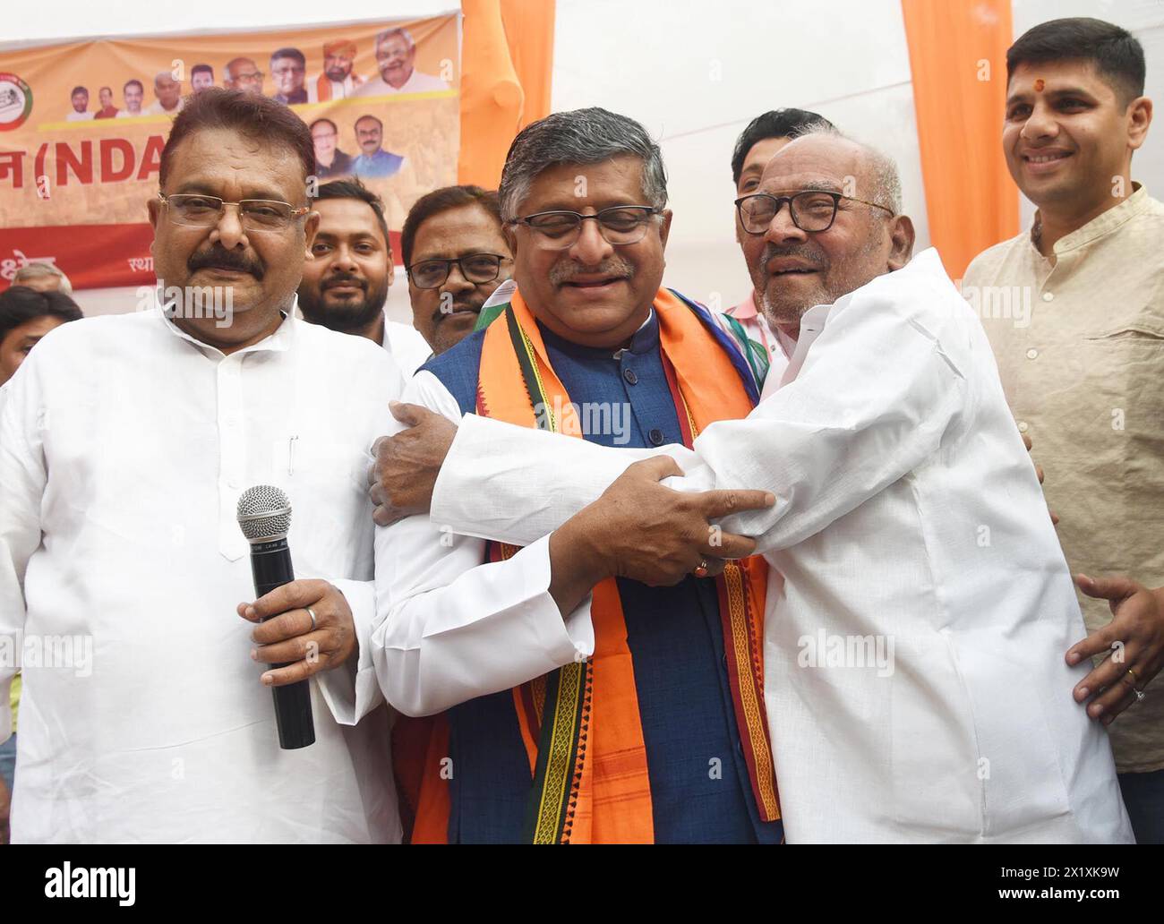 Patna, India. 18th Apr, 2024. PATNA, INDIA - APRIL 18: BJP candidate ...