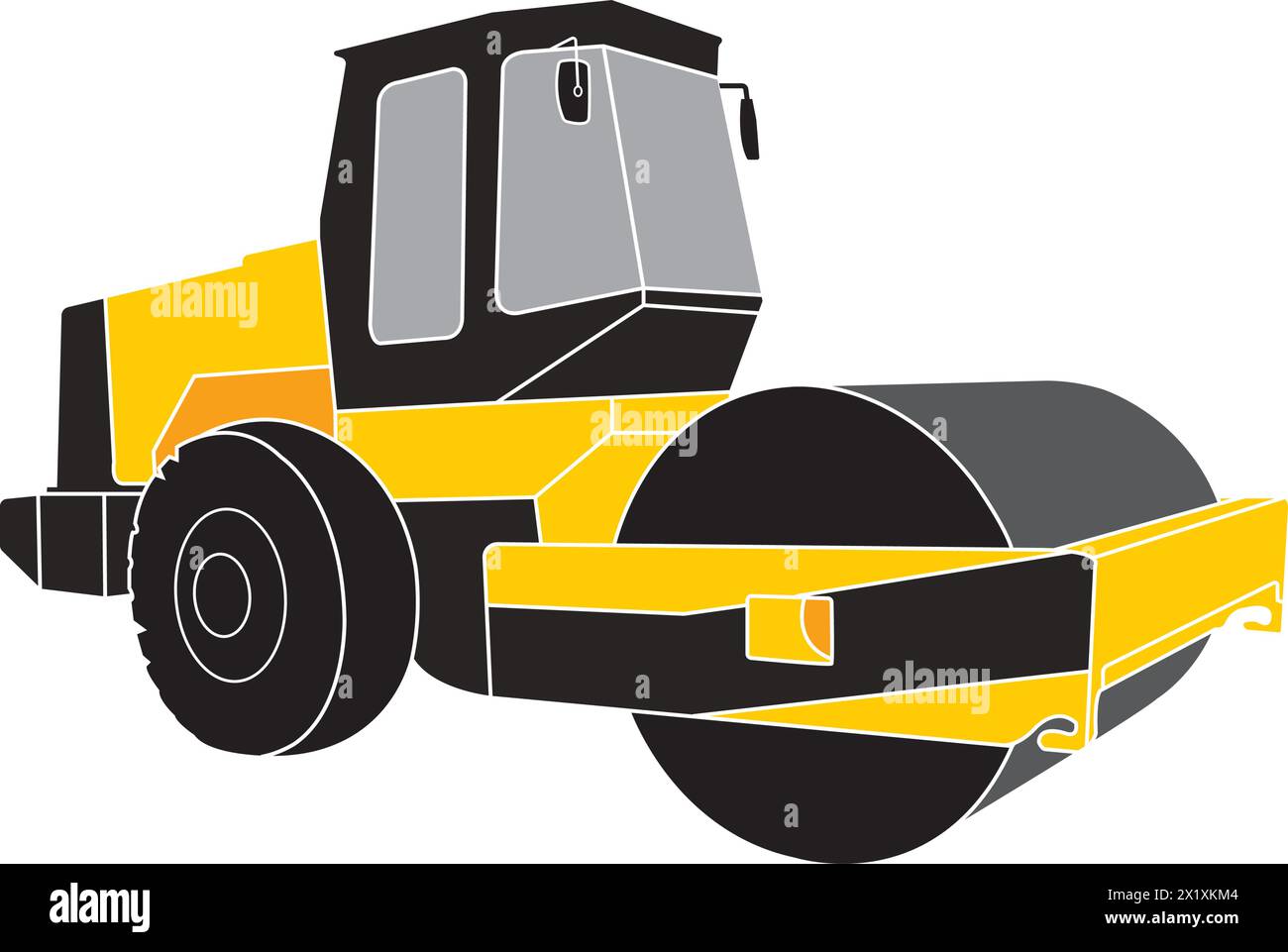 Tandem roller Cut Out Stock Images & Pictures - Alamy