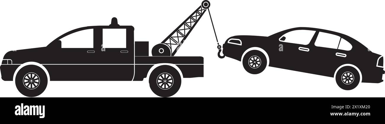 Tow Truck icon vector illustration symbol design Stock Vector Image ...