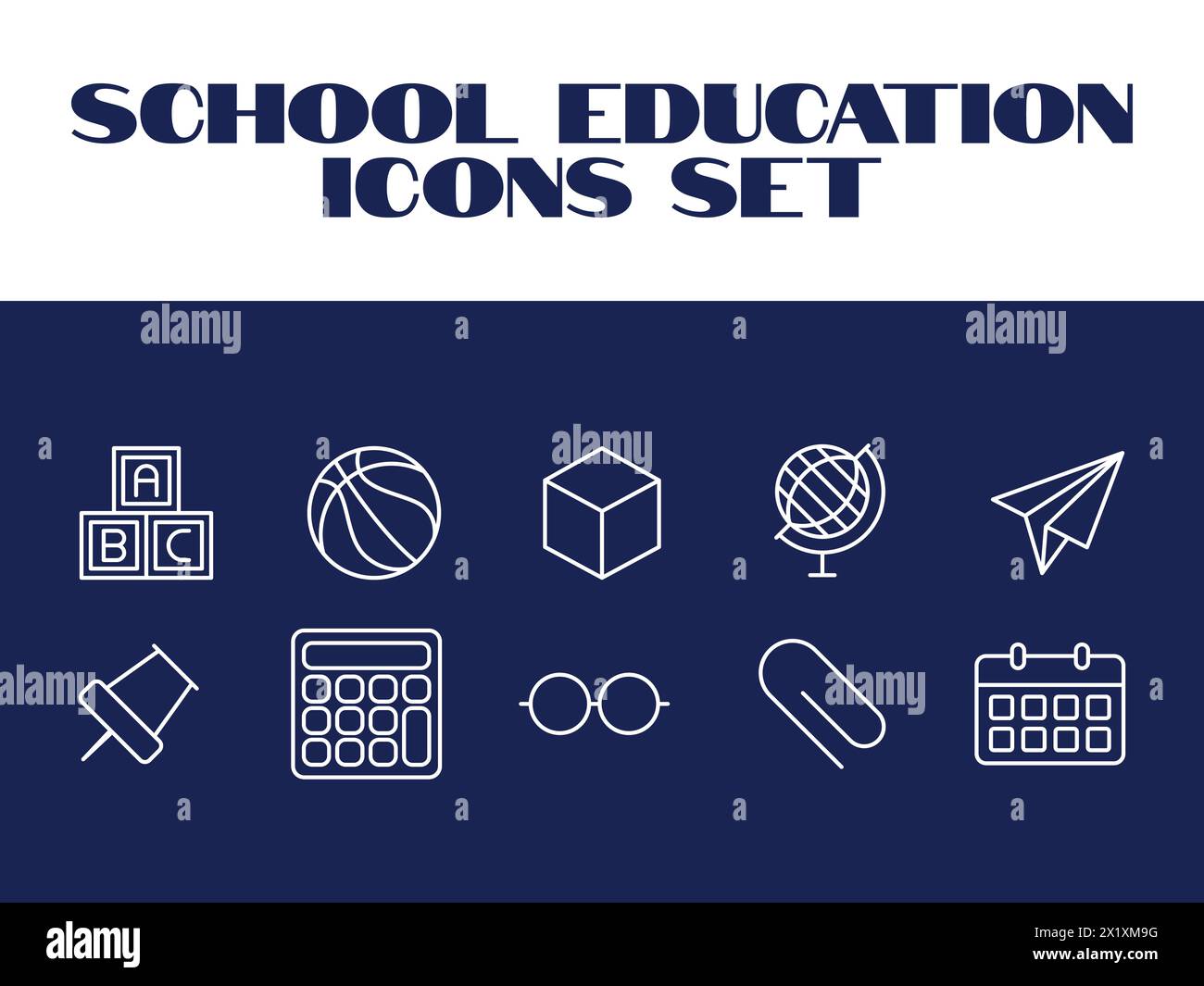 School Icons Set Vector Illustration education icon Student vector ...