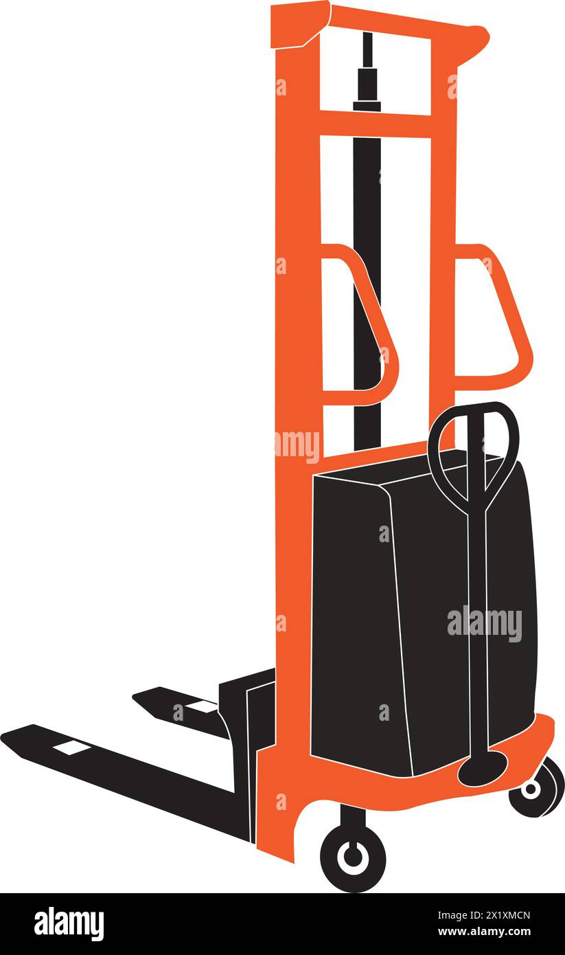 Electric hand forklift icon vector illustration design Stock Vector ...