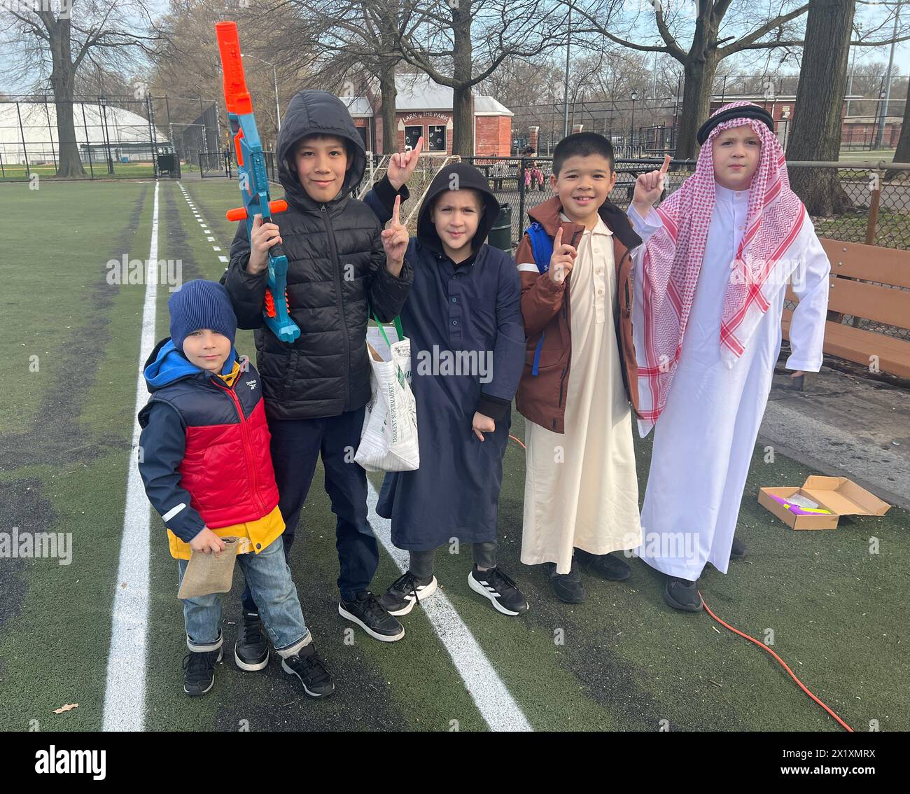 Muslims come together for Prayer at the Parade Grounds by Prospect Park ...