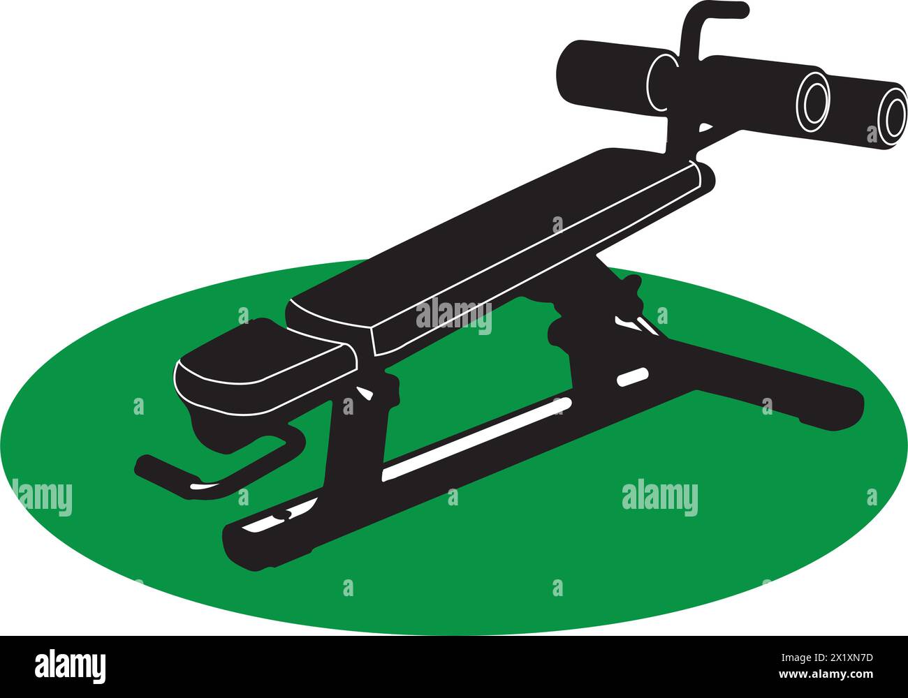 Elliptical exercise machine symbol hi-res stock photography and images ...