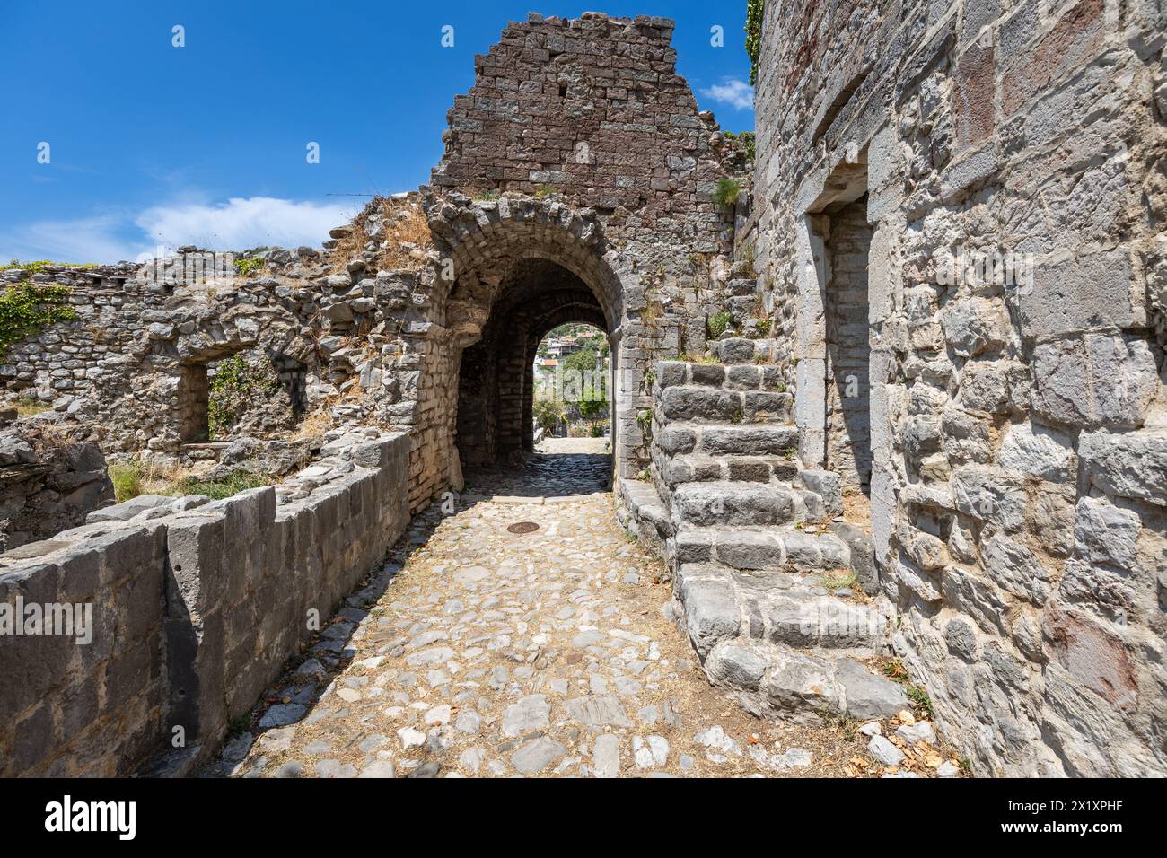 Ruins of fortress in Stary Grad , Bar, Montenegro Stock Photo - Alamy