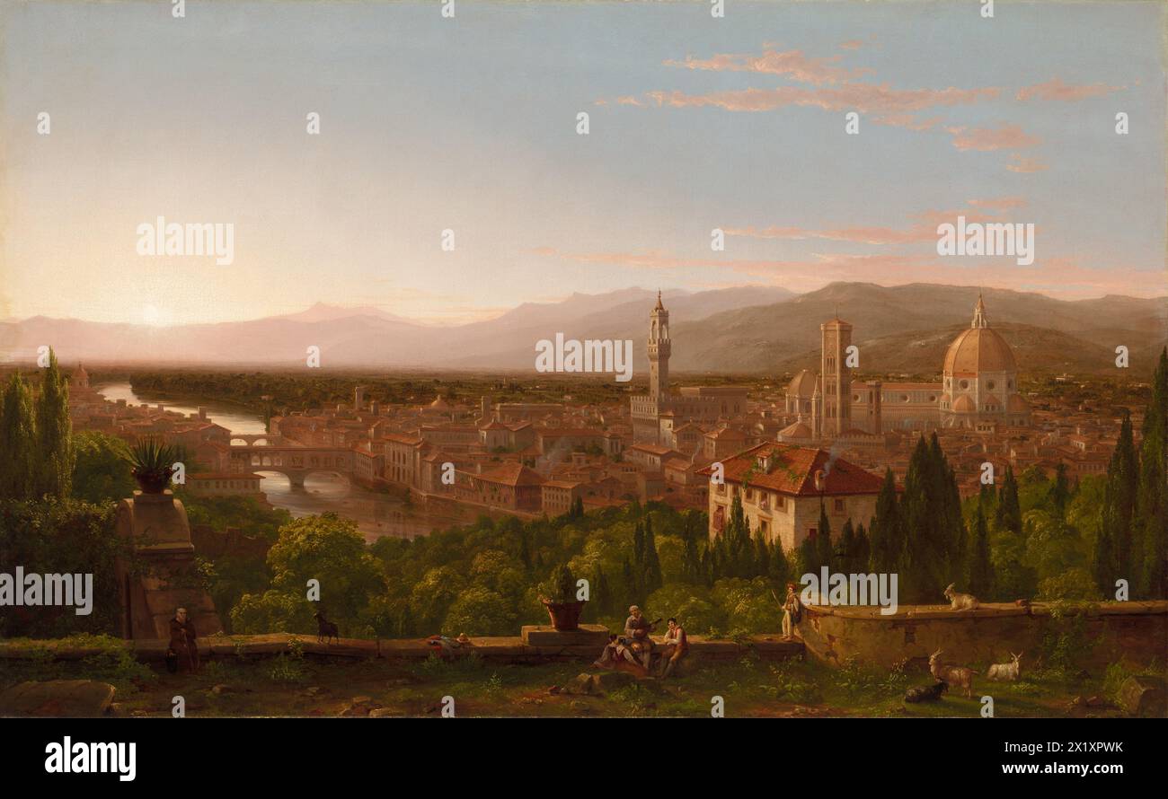 Thomas cole paintings hi-res stock photography and images - Alamy