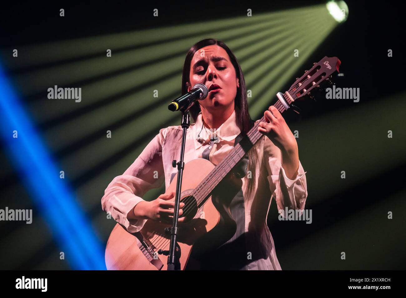 Valeria Castro, winner of the awards for Best Emerging Artist and Best ...