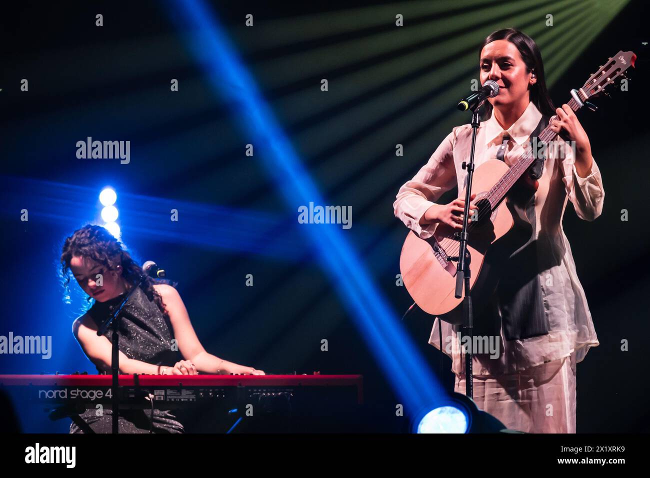 Valeria Castro, winner of the awards for Best Emerging Artist and Best ...