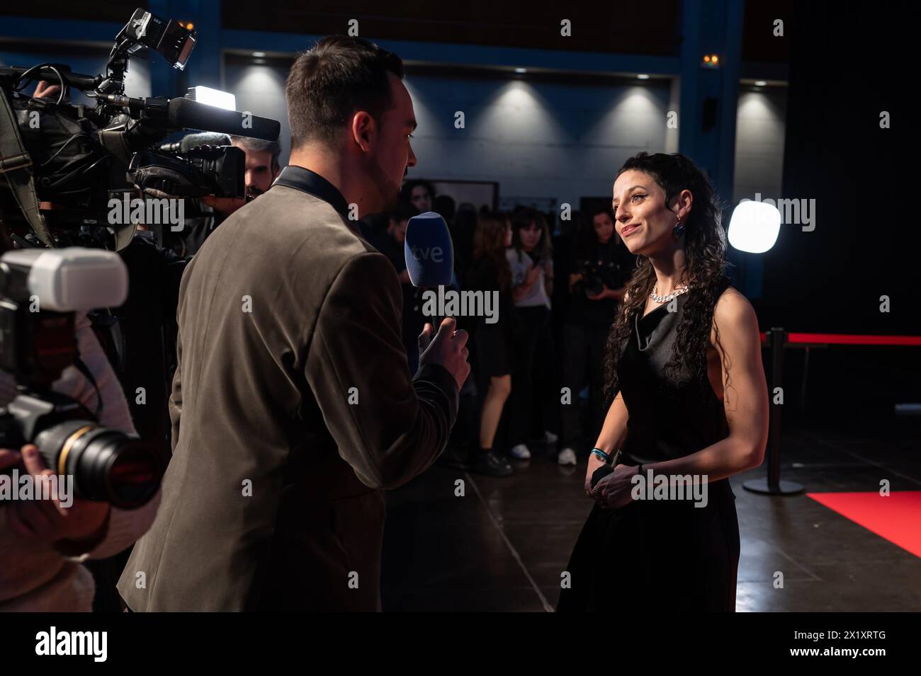 Spanish singer Travis Birds at the MIN Independent Music Awards 2024 ...