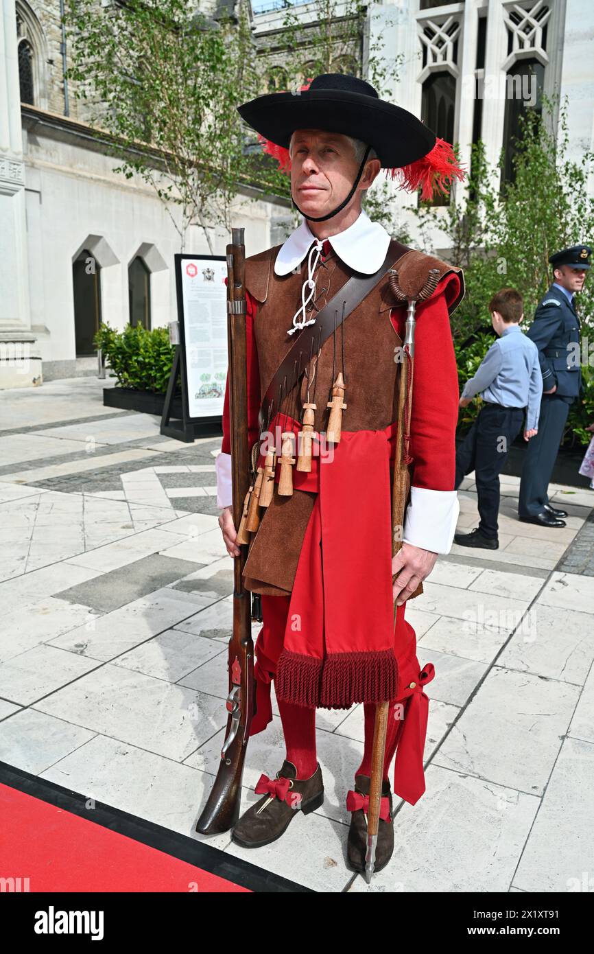 London, UK. 18 April 2024: Elisabeth Mainelli - Lady Mayoress City of ...