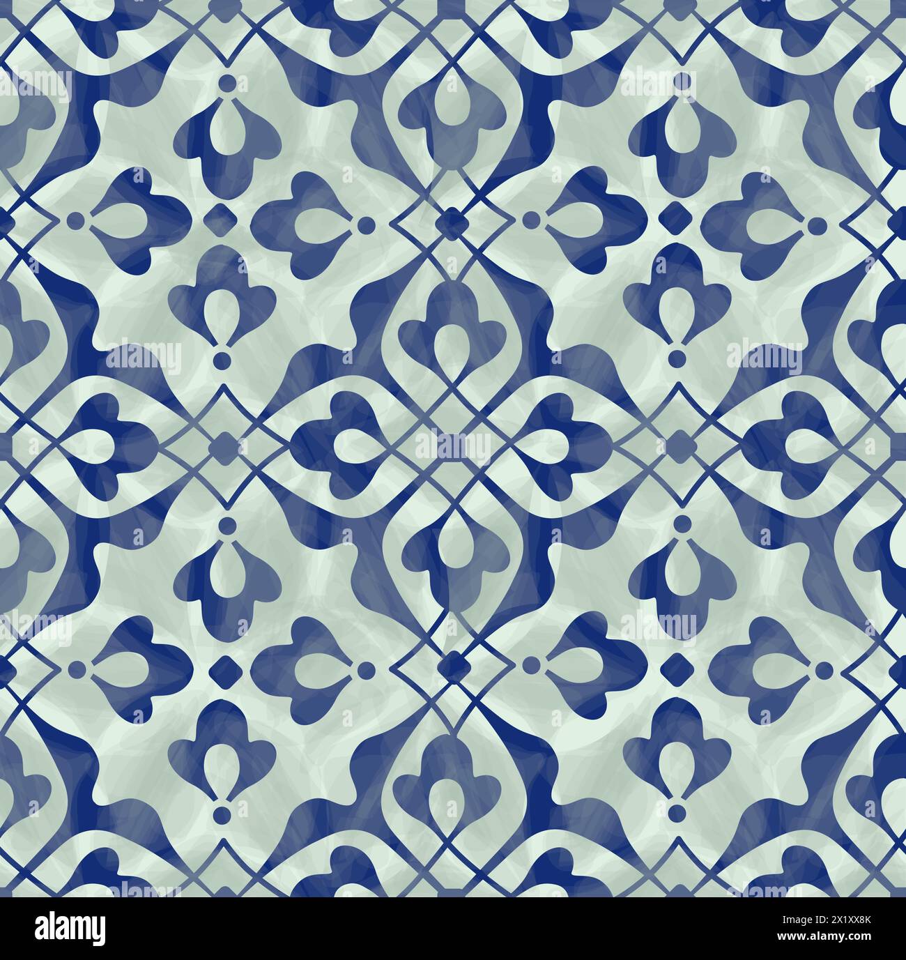 Floral arabesque line seamless pattern. Flourish fabric texture ...