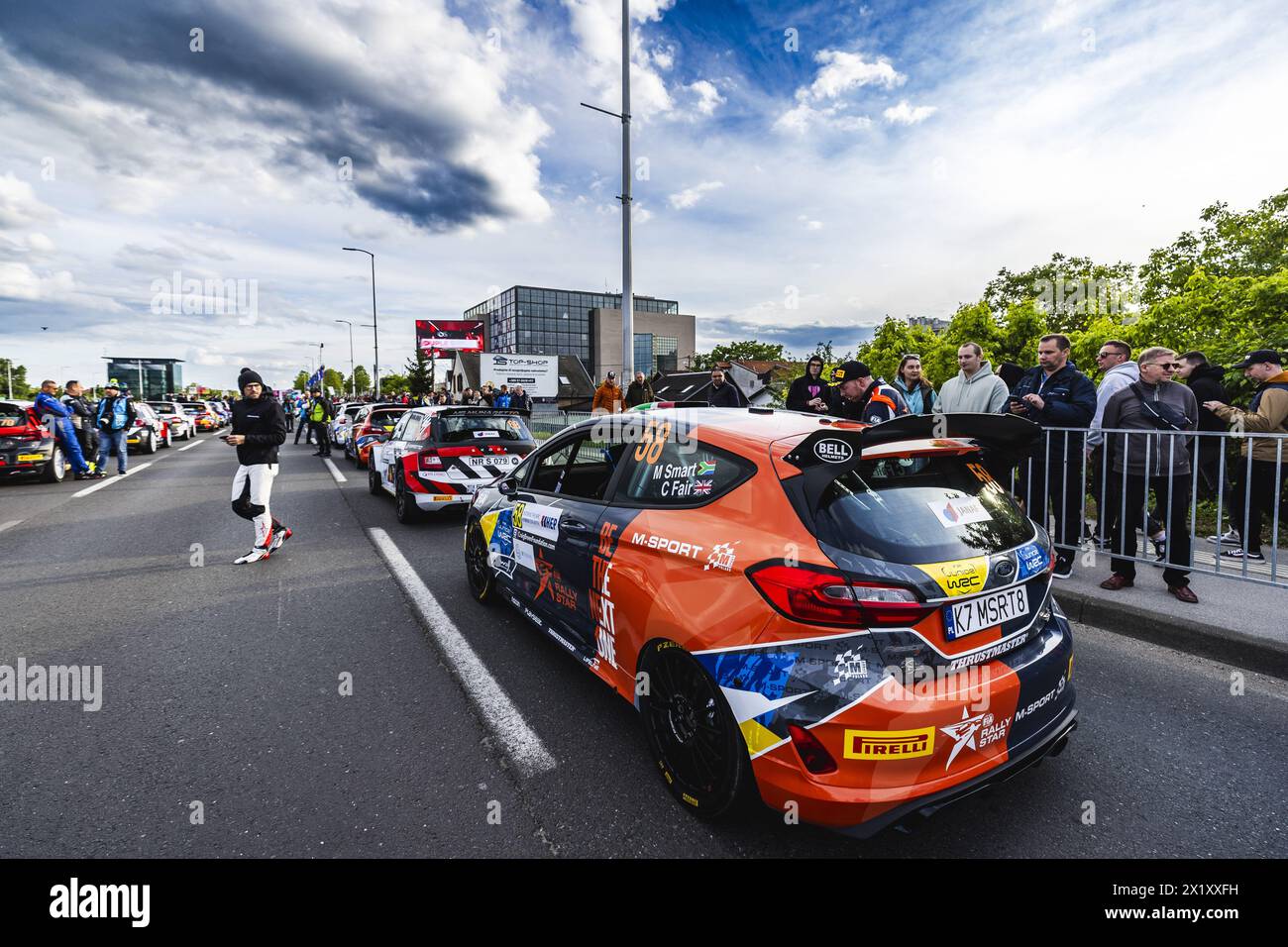58 Max SMART, Cameron FAIR, Fiesta Rally3, action during the Croatia ...