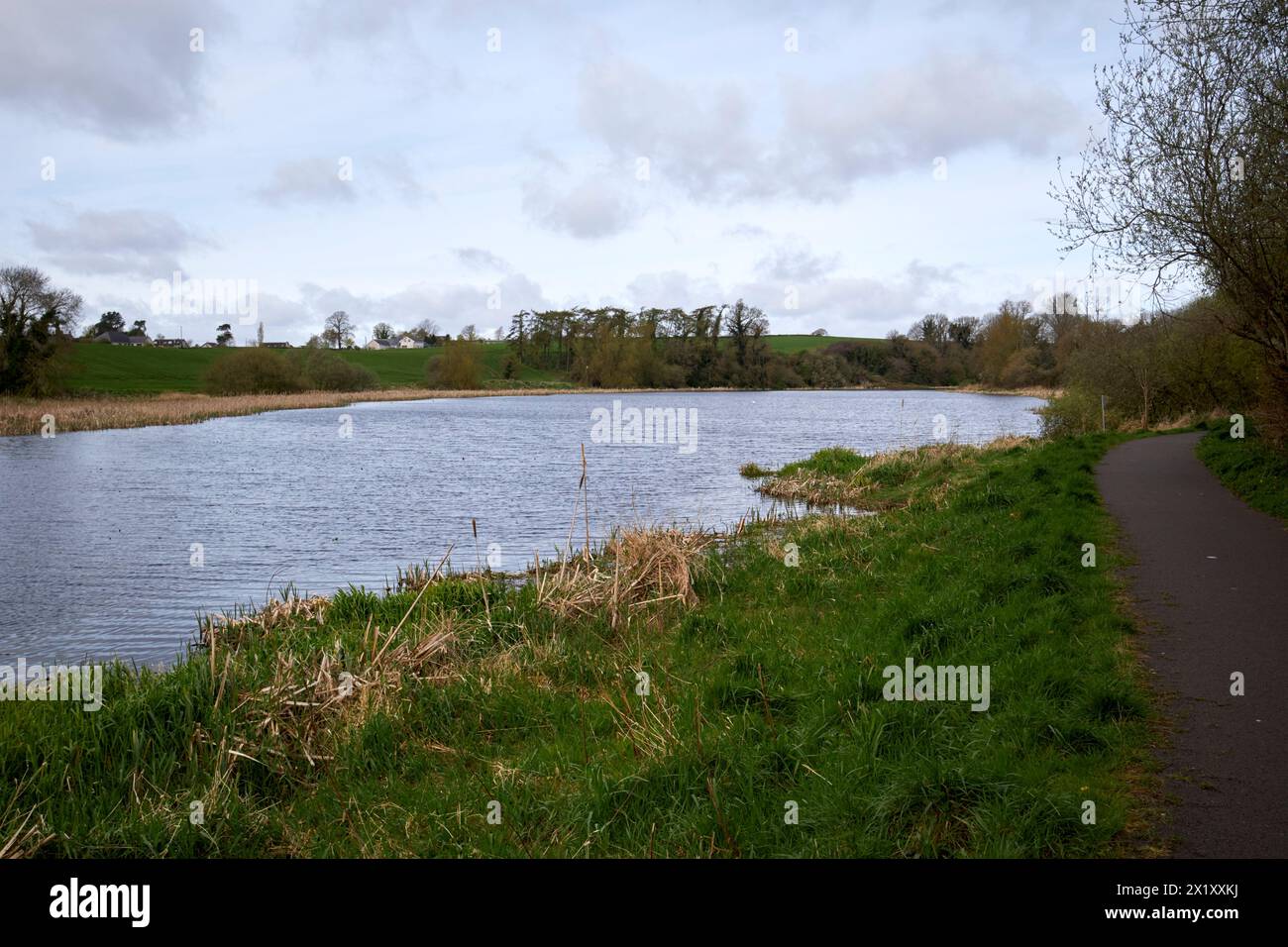 broadwater reservoir section of the lagan canal between broadwater and ...