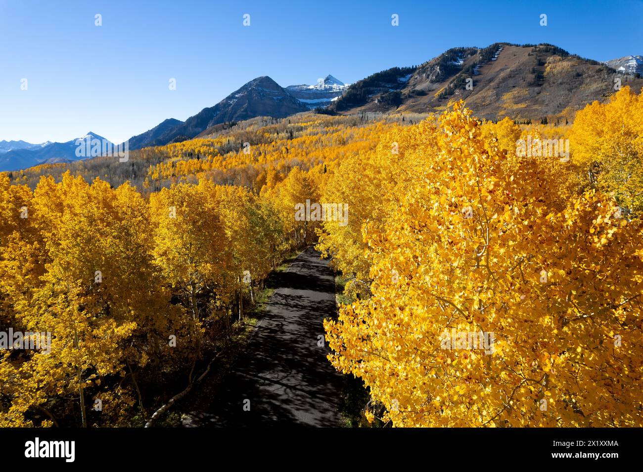 Wasatch mountains aerial hi-res stock photography and images - Alamy