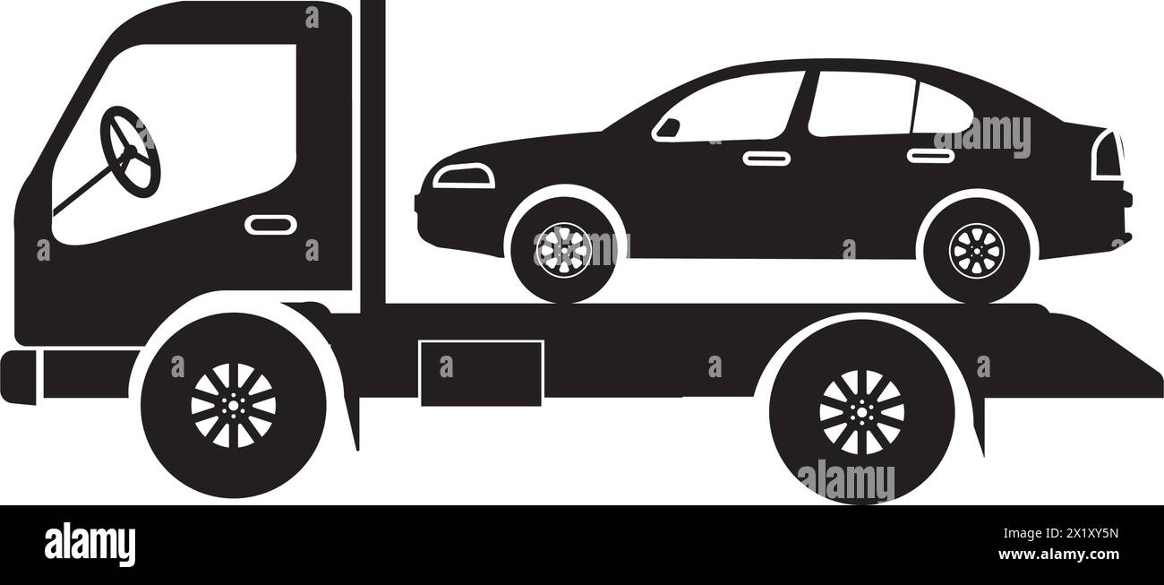 Tow Truck icon vector illustration symbol design Stock Vector Image ...