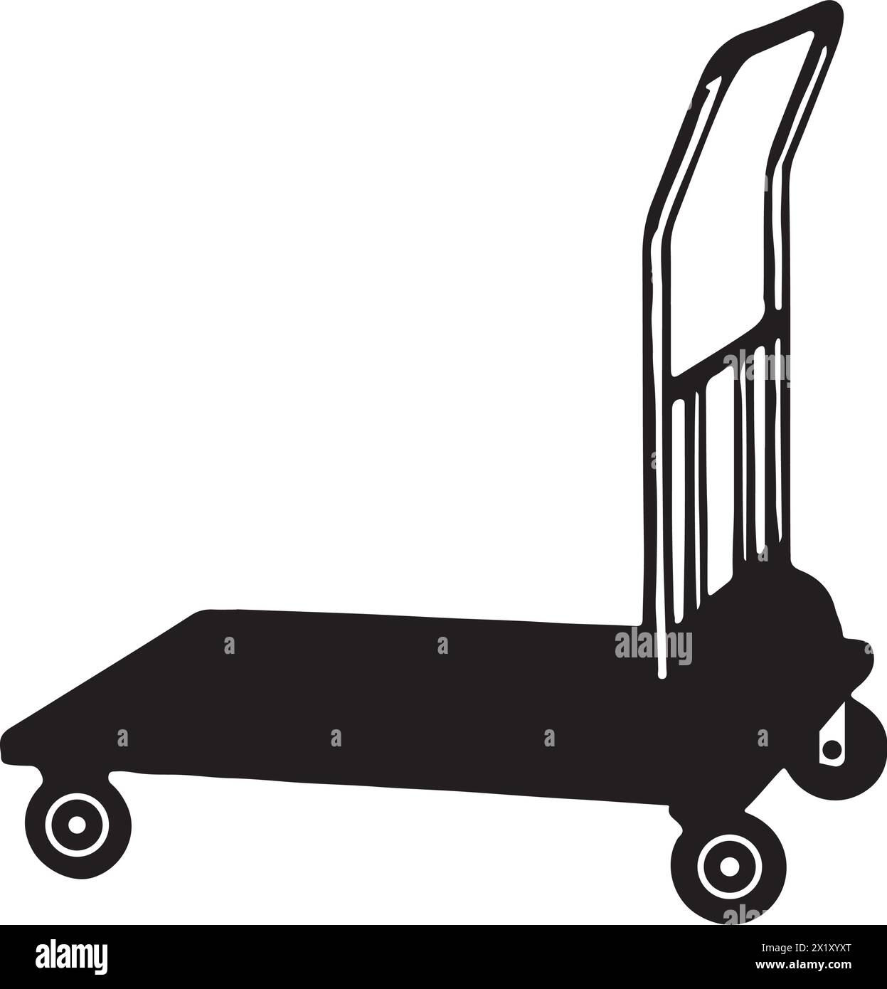 trolley icon vector illustration simple design Stock Vector Image & Art ...