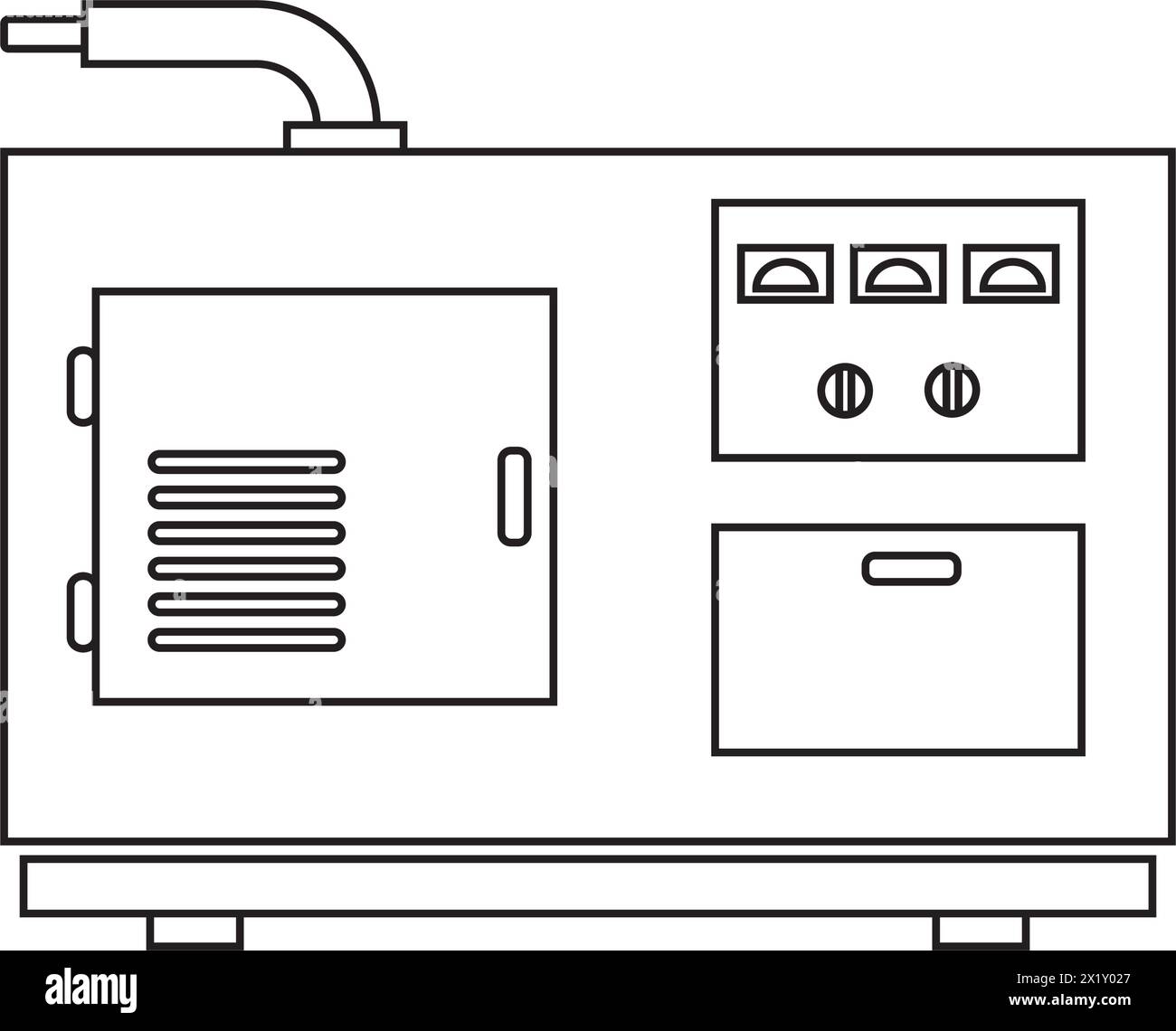 Electric Generator icon,vector illustration design Stock Vector Image ...
