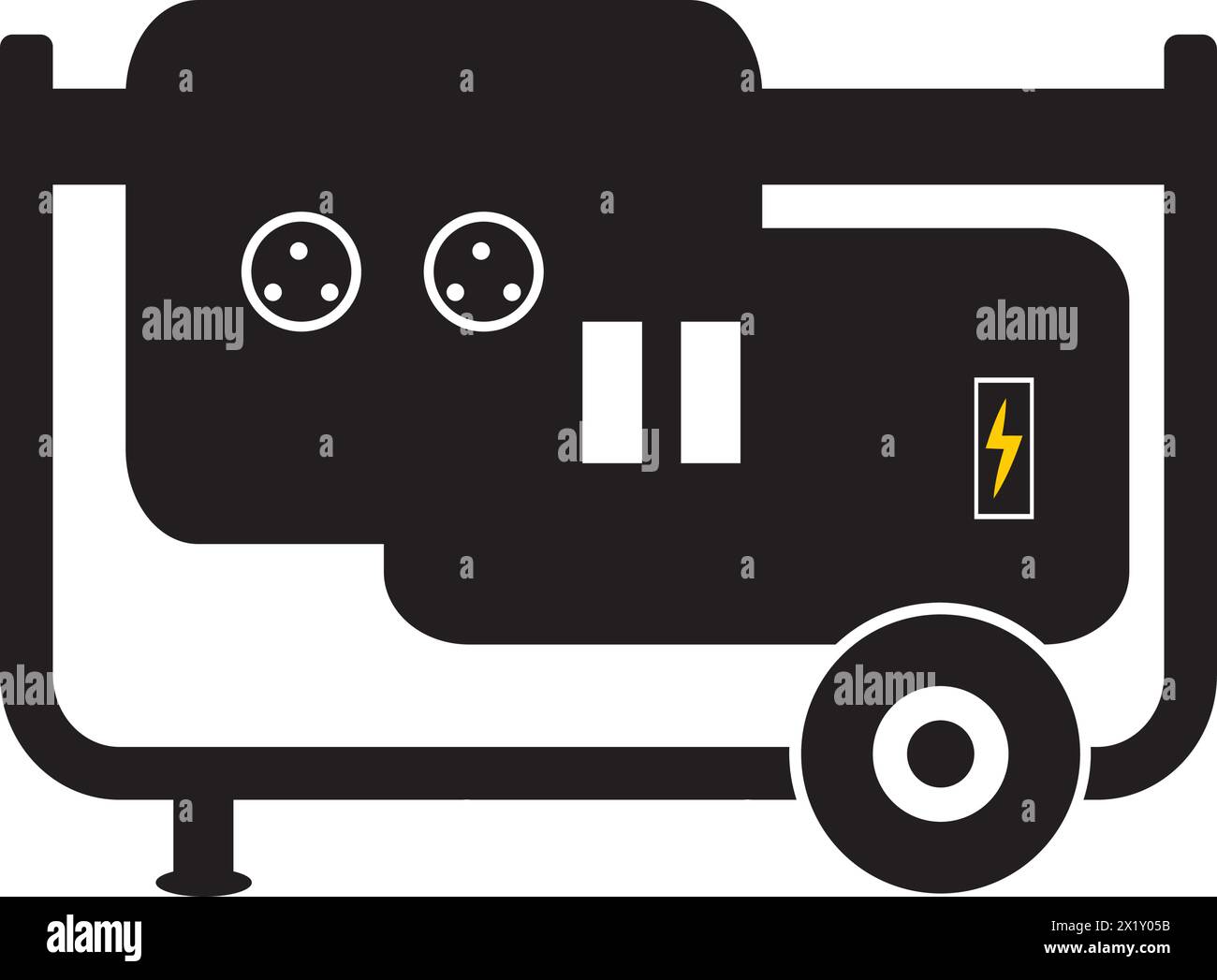 Electric Generator icon,vector illustration design Stock Vector Image ...