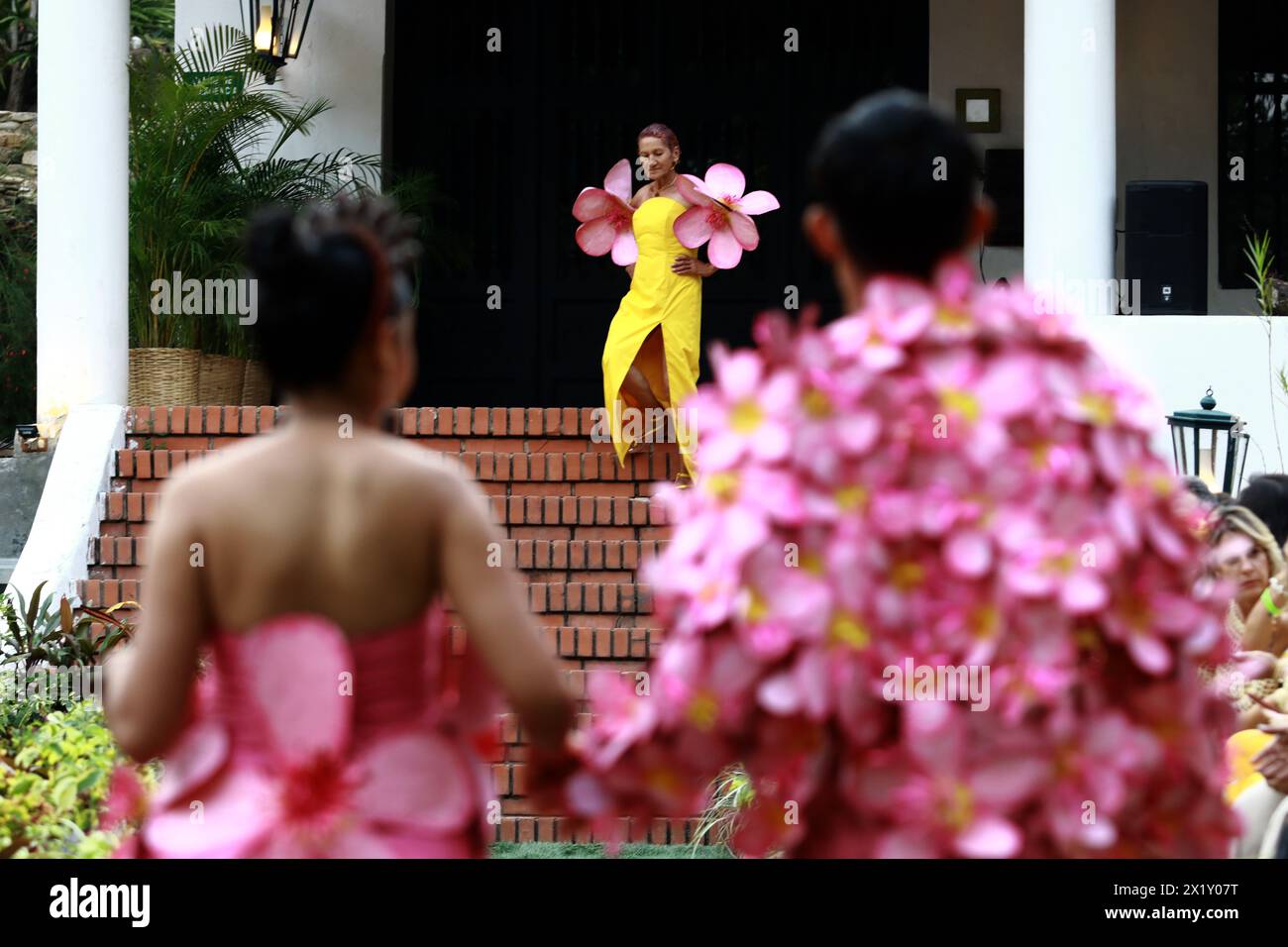 Bejuma, Carabobo, Venezuela. 17th Apr, 2024. April 18, 2024. A group of ...