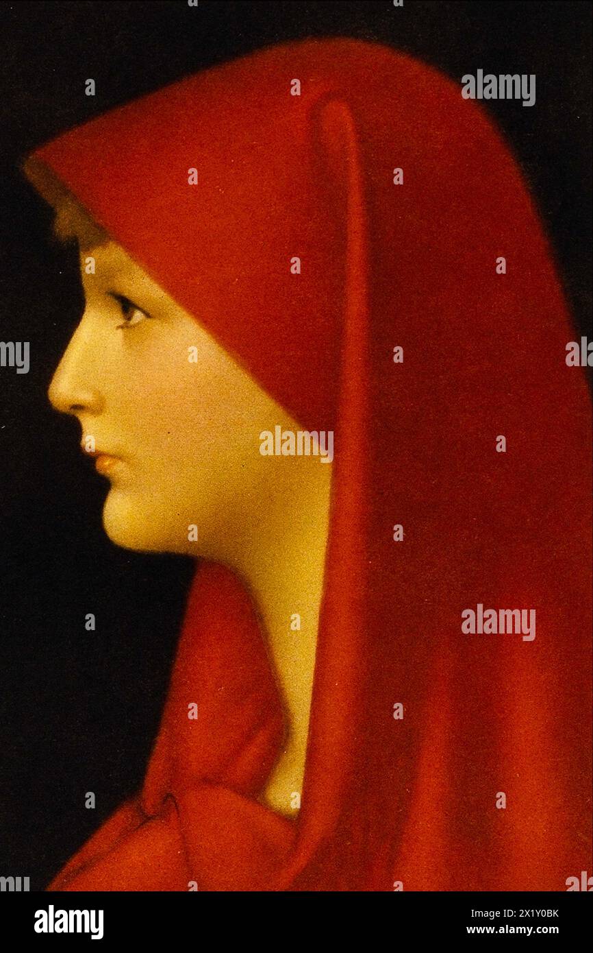 PORTRAIT OF ST. FABIOLA Jean Jacques Henner Stock Photo - Alamy