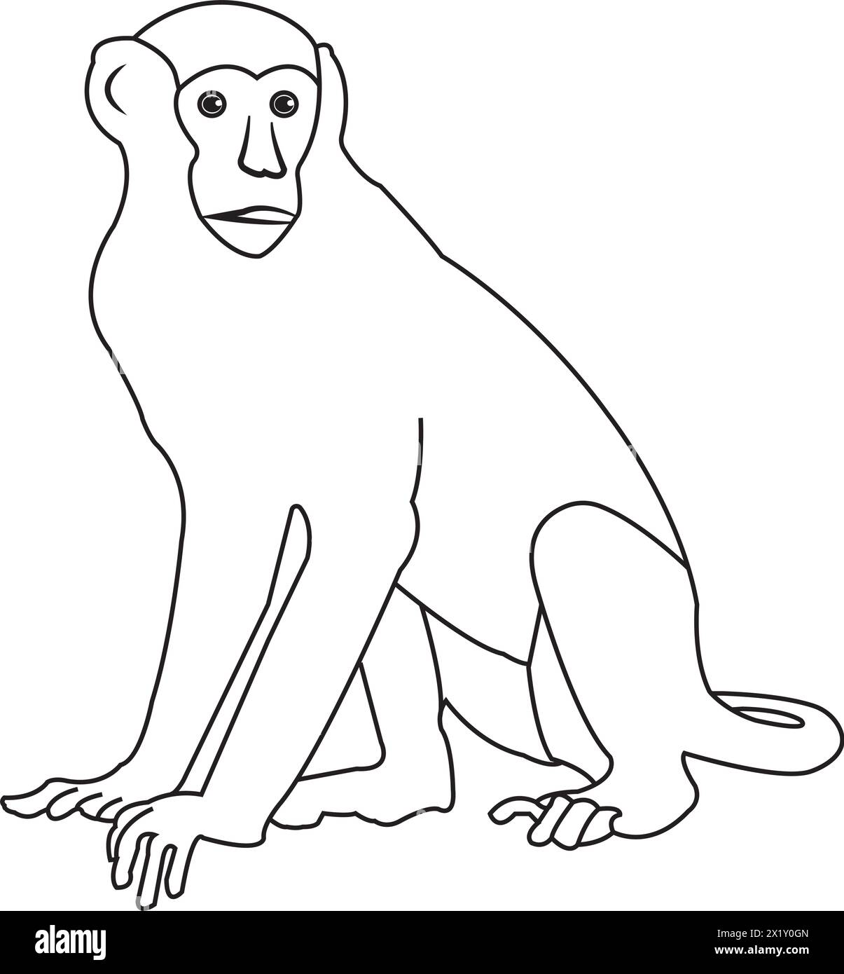 Monkey icon vector illustration symbol design Stock Vector Image & Art ...