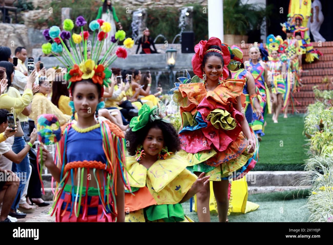 Bejuma, Carabobo, Venezuela. 17th Apr, 2024. April 18, 2024. A group of ...