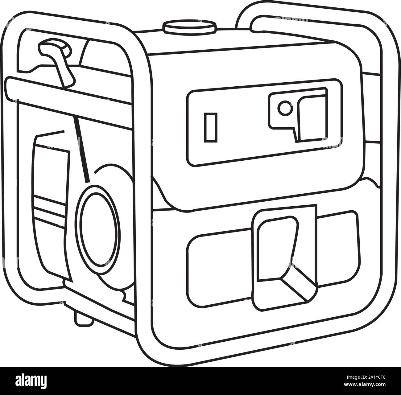 Electric Generator icon,vector illustration design Stock Vector Image ...