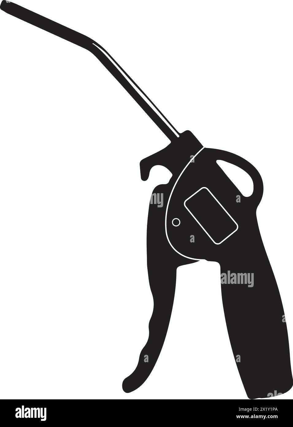 Air nail gun Stock Vector Images - Alamy