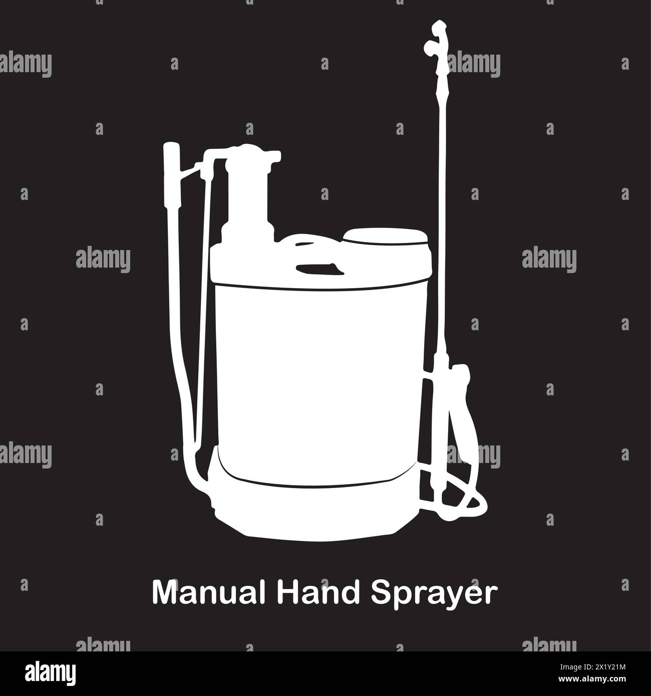 Hand sprayer icon vector illustration simple design Stock Vector Image ...