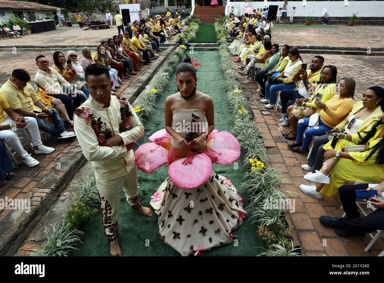 Bejuma, Carabobo, Venezuela. 17th Apr, 2024. April 18, 2024. A couple ...