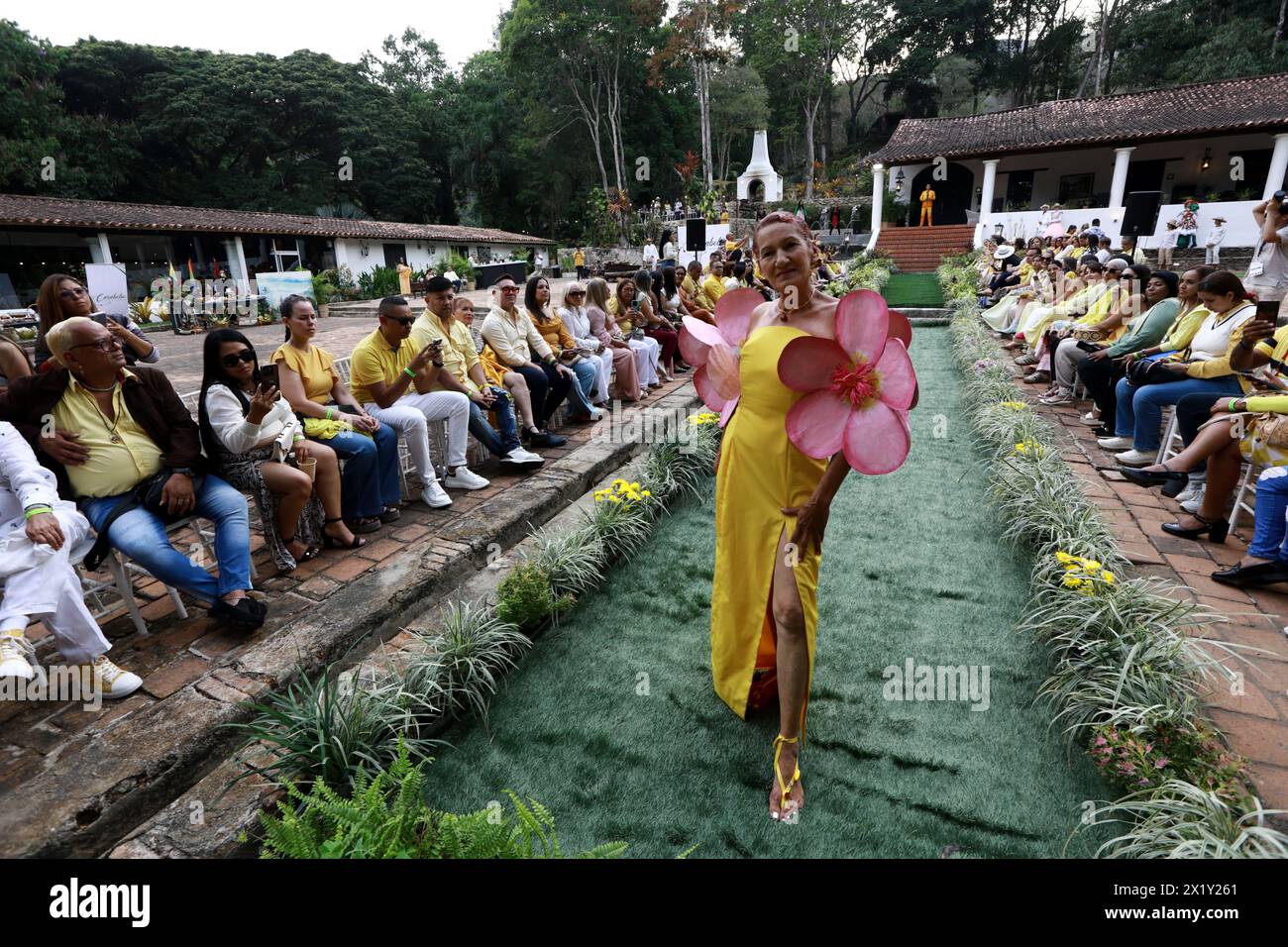 Bejuma, Carabobo, Venezuela. 17th Apr, 2024. April 18, 2024. A model ...