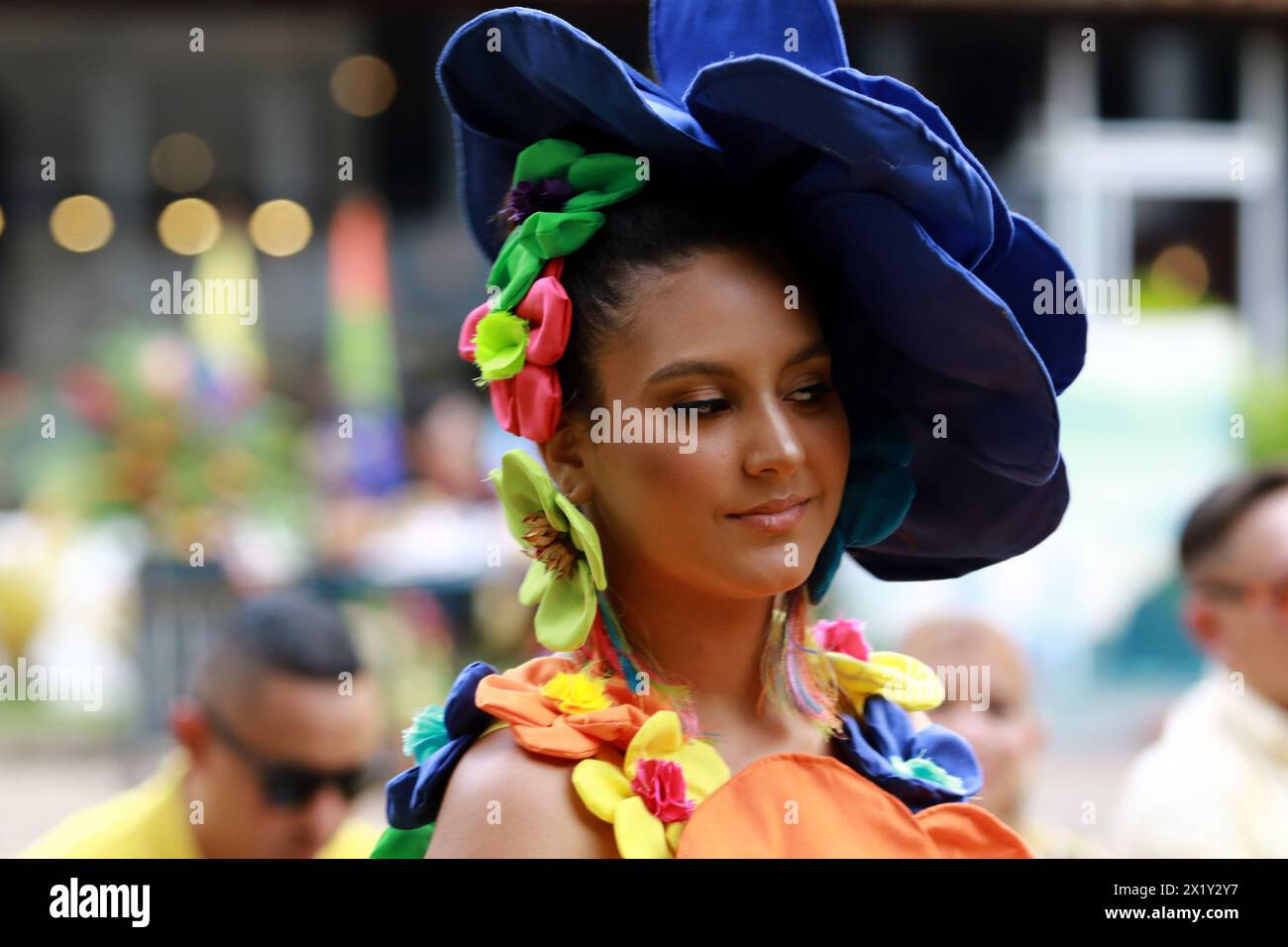 Bejuma, Carabobo, Venezuela. 17th Apr, 2024. April 18, 2024. A model ...
