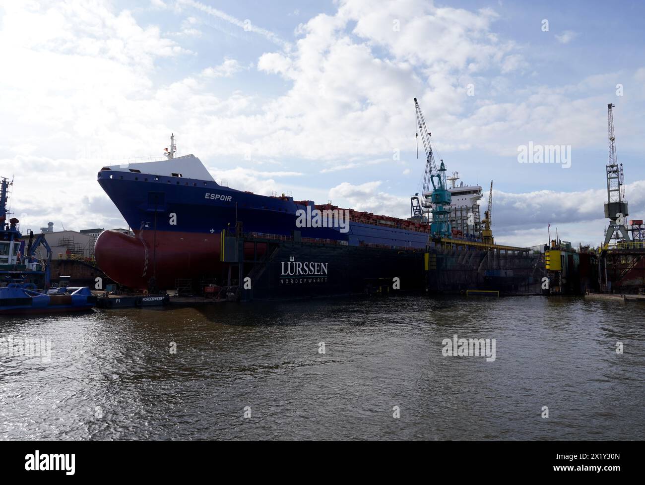 Naval vessels lurssen nvl hi-res stock photography and images - Alamy