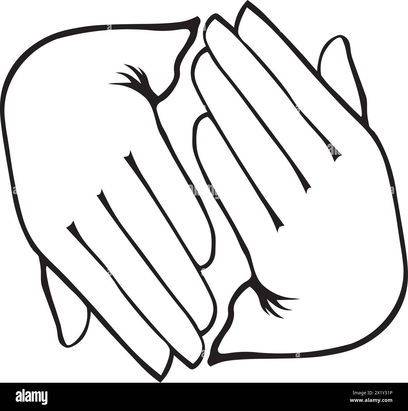 two hands touching, representing human connection and unity ...